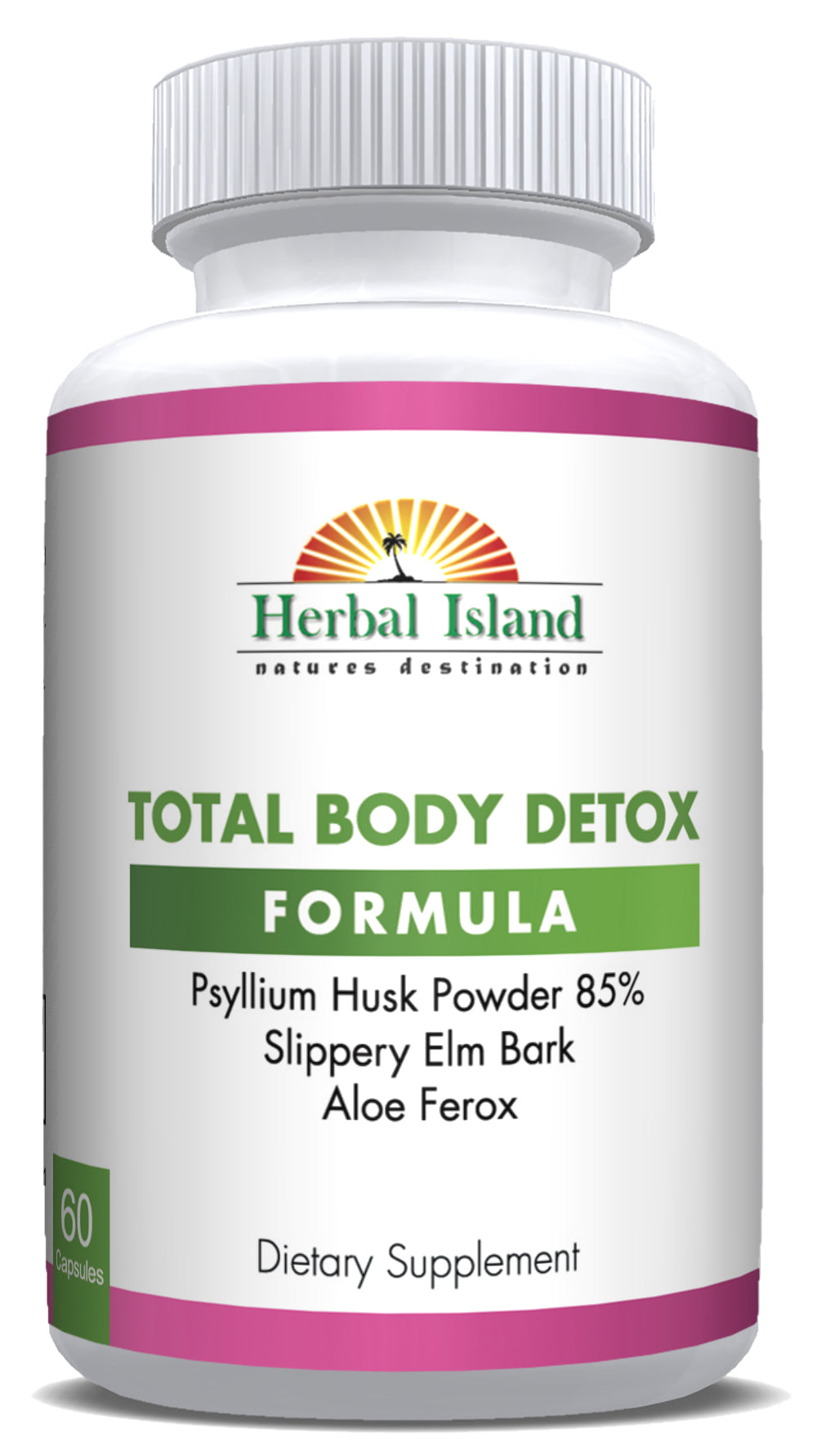 Total Body Detox - All Natural - 60 Capsules | Herbal Island